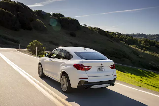 BMW X4 M40i atzekoa