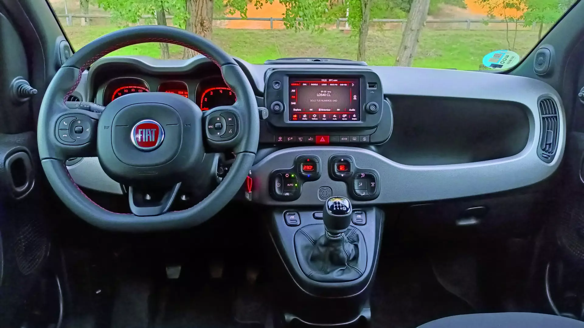 Interiér Fiat Panda