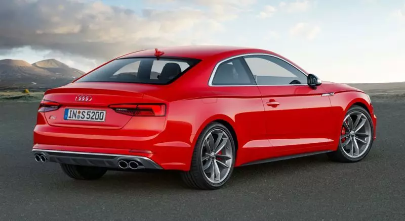 Traseira Audi A5 2016