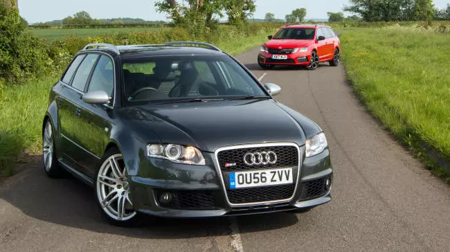 Audi RS 4 2008 of Skoda Octavia RS 2018, welke te kopen voor € 30.000?