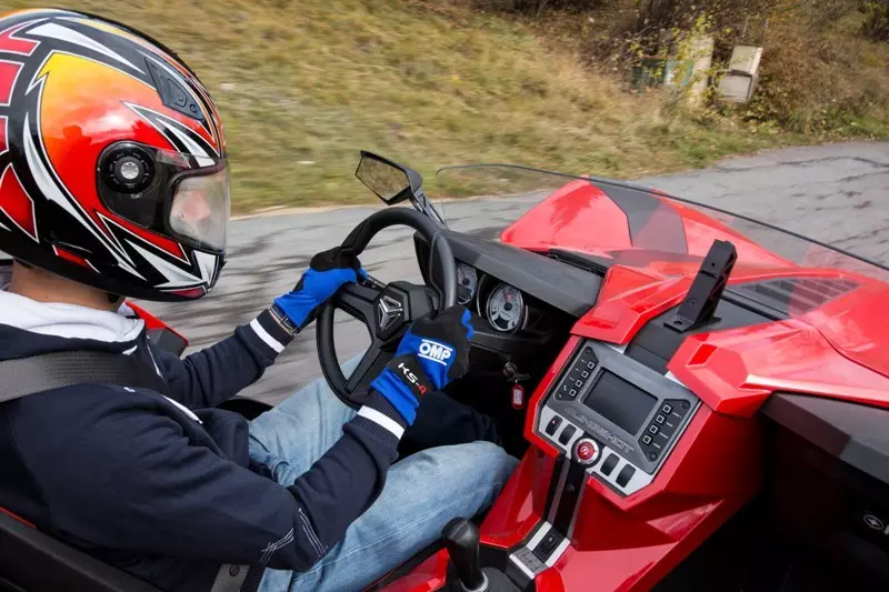 Polaris Slingshot: Санҷиши аввал