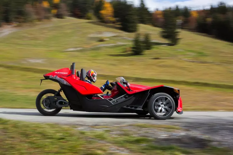 Polaris Slingshot: Санҷиши аввал