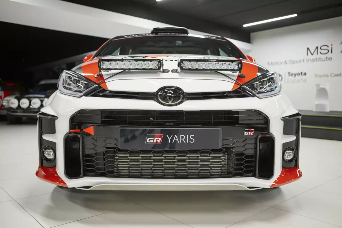 Toyota GR Yaris racing