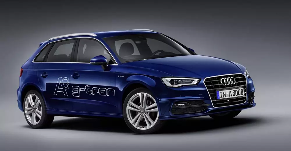 Audi A3 Sportback g-tron: gas version