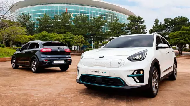 Kia Niro: гэта цалкам электрычны Kia Niro EV