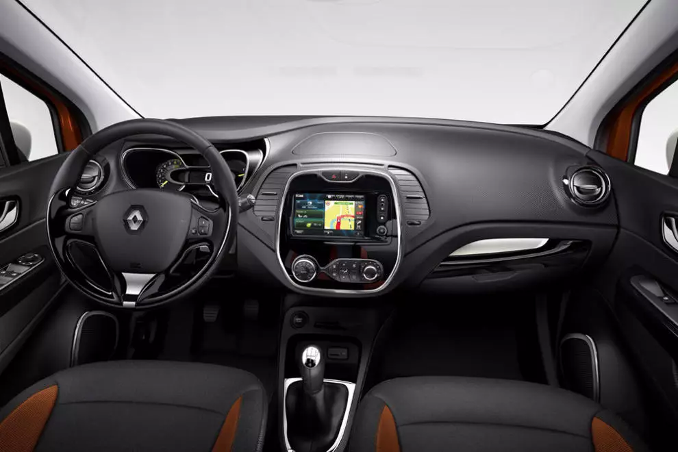 renault captur интерьер