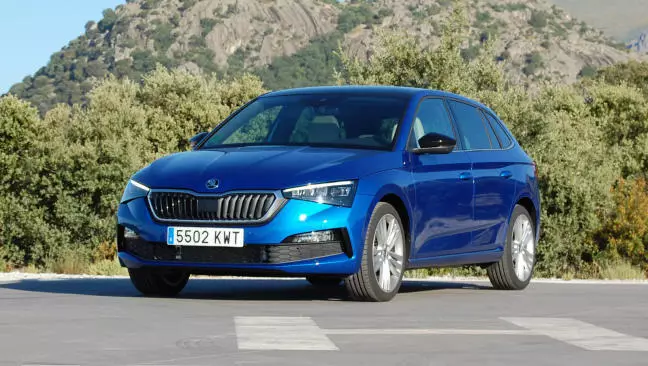 Skoda Scala 2021 med en 110 hk benzinmotor på tilbud... til en bypris!