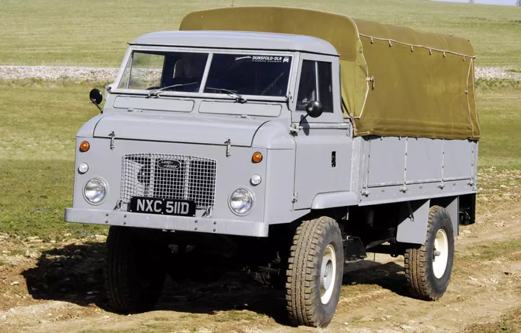 Land Rover Ford Control ឆ្នាំ 1962