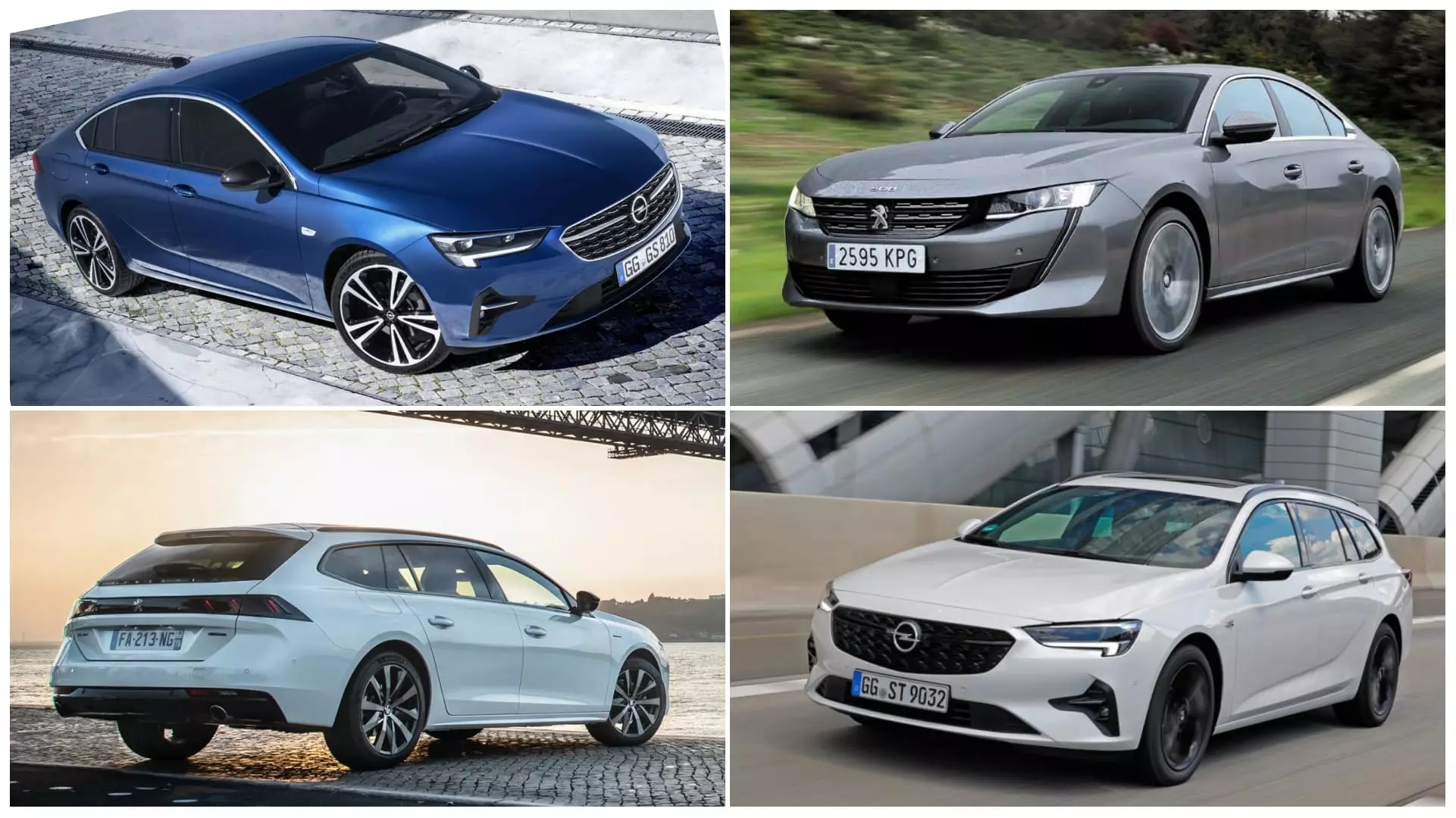 Opel Insignia 1.5D vs Peugeot 508 1.2 PureTech: du sedanên mezin... bi "motorên mini" yên sê-sîlindir.