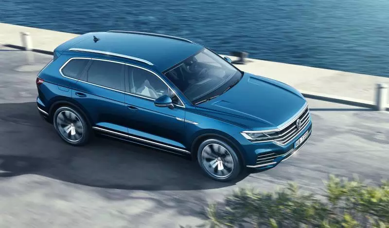 Volkswagen Touareg түнде көру жүйесімен жабдықталған