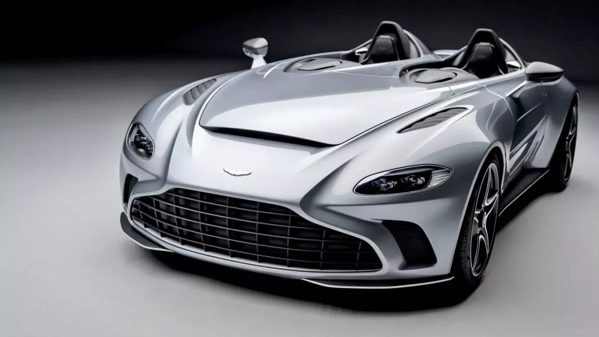 Aston Martin V12 Speedster: ایک ریڈیکل 700 hp barquete 88 یونٹس تک محدود