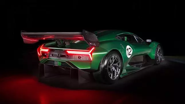 Brabham BT62 posteriore