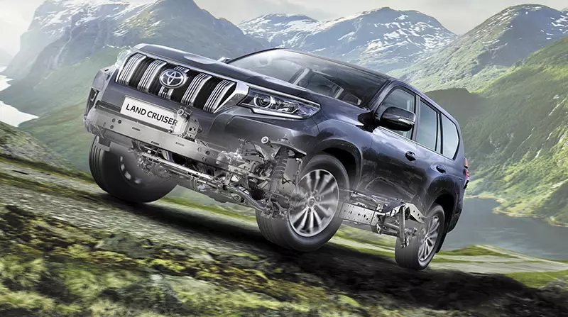 Sumber daya off-road apa yang dimiliki Toyota Land Cruiser?