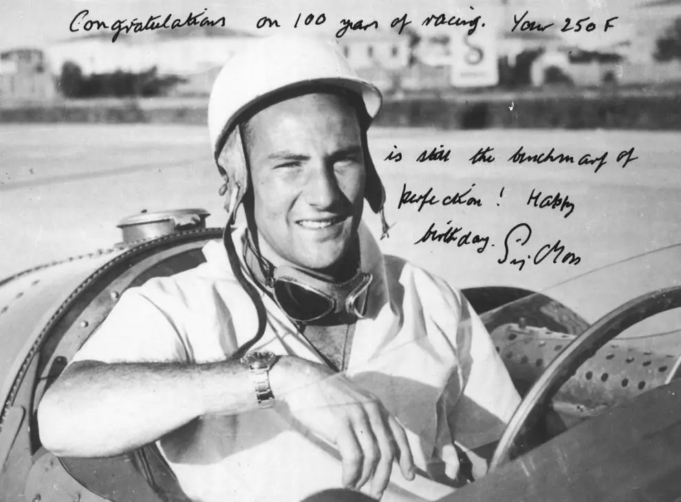 Stirling Moss jifraħ lil Maserati f'għeluq il-100 anniversarju tagħha