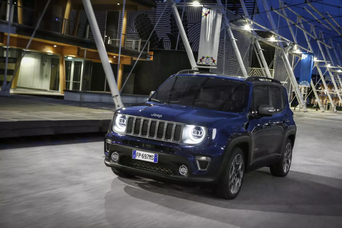 “Jeep Renegade 2019” dinamiki