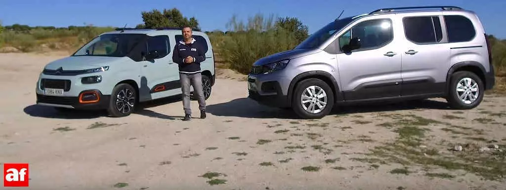 Video: re bapisa Citroën Berlingo le Peugeot Rifter