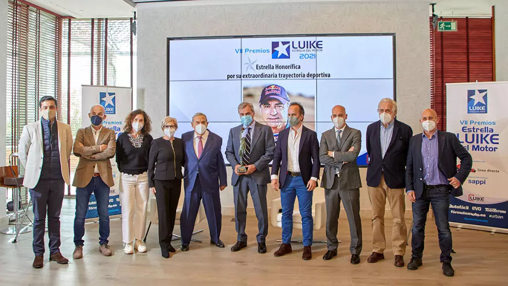 Cerimonia di premiazione della stella Luike del Motor