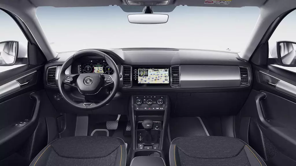 Interior intelixente de Skoda Kodiaq