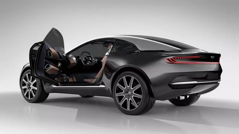 ด้านหลัง Aston Martin DBX Concept