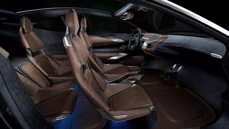 Interior Aston Martin DBX Konsep