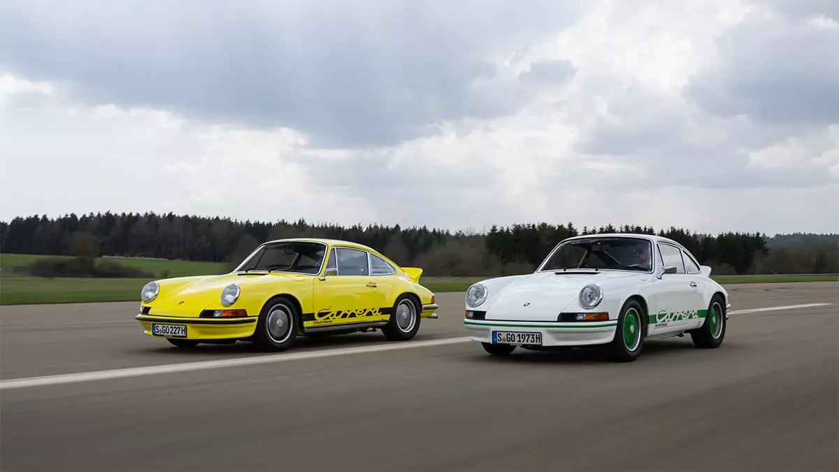 Легендарному Porsche 911 Carrera RS 2.7 исполняется 50 7 лет.