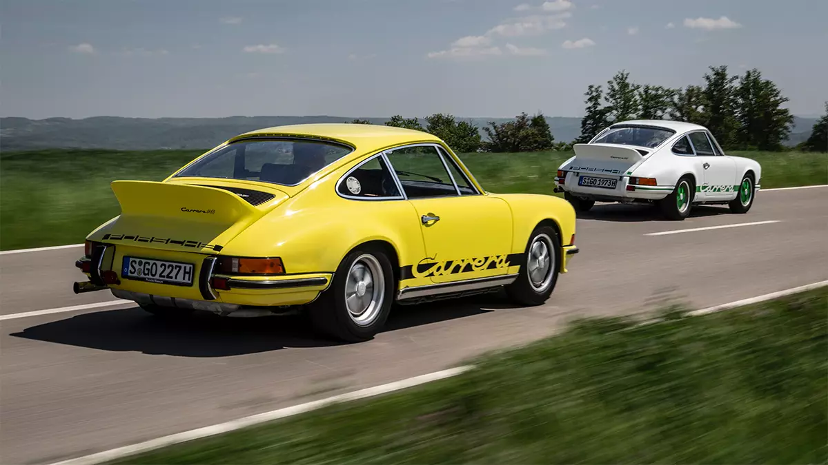 Легендарному Porsche 911 Carrera RS 2.7 исполняется 50 8 лет