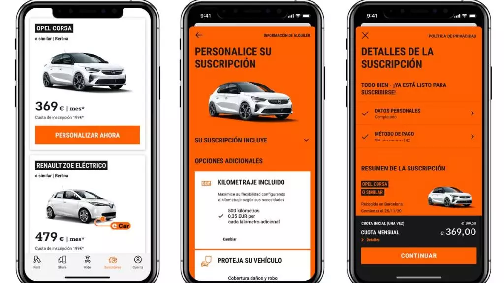 SIXT +: платформа падпіскі на транспартныя сродкі больш гнуткая, чым арэнда 8897_3