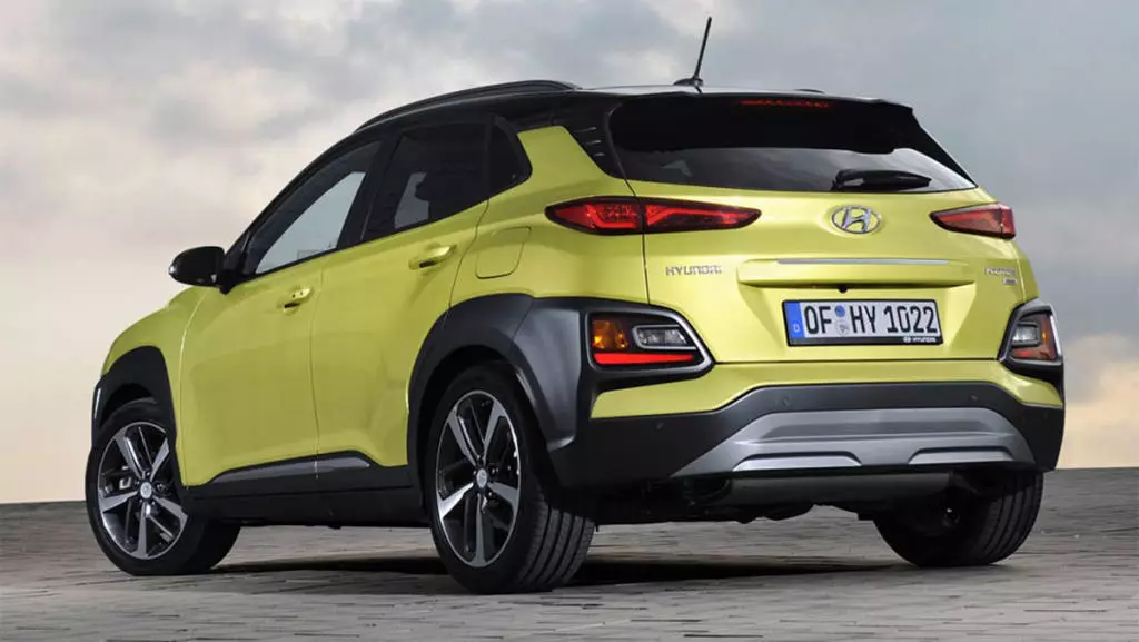 Hyundai kona umnikelo