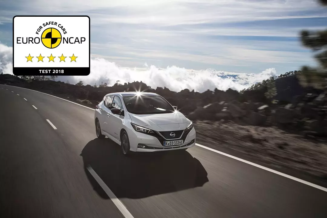 Nissan Leaf jixwe xwediyê 5 stêrk EuroNcap e