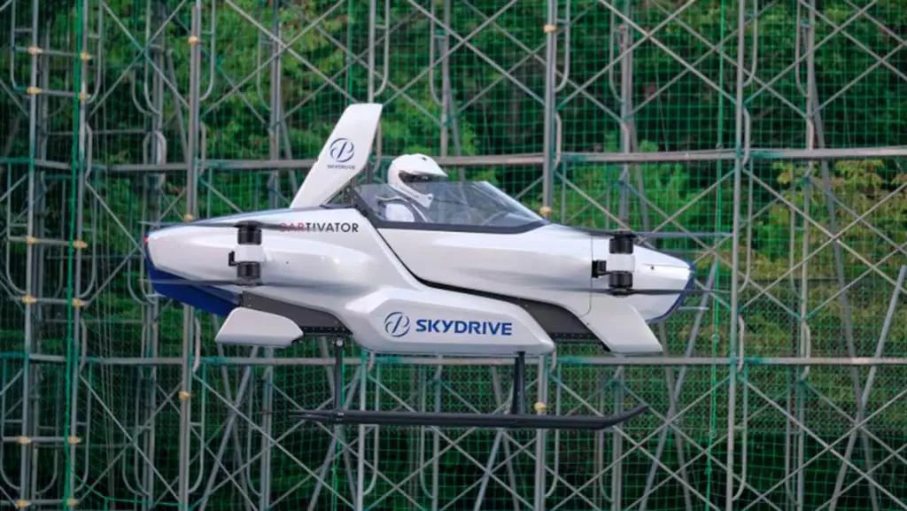 Video: SkyDrive Project SD-03, sein fliegendes Auto absolviert erfolgreich einen Testflug