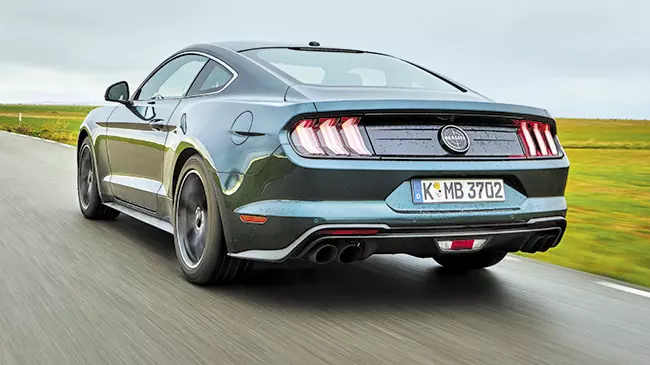 I-Ford Mustang Bullitt: ihlolwe nguJosé Manuel de los Milagros