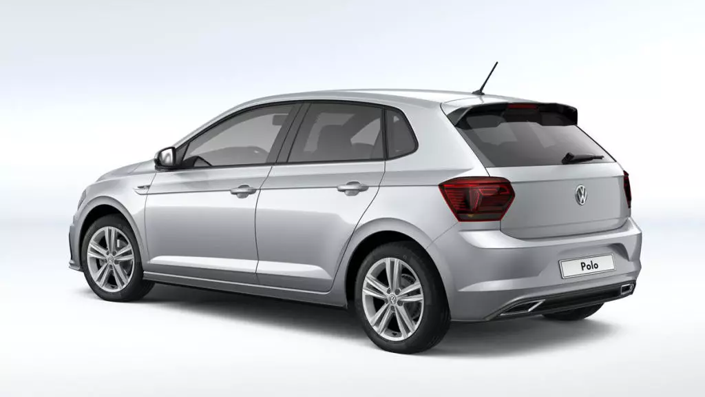 VW Polo 2021 phía sau