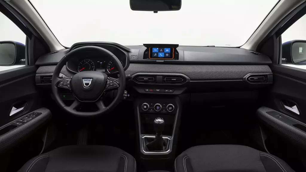 dacia sandero studio-interieur