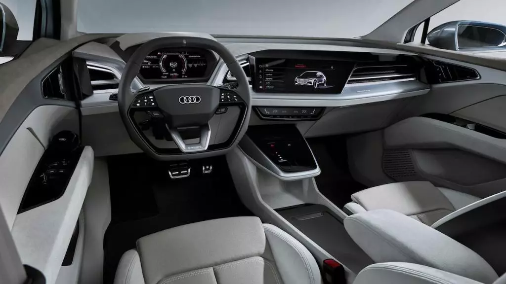 Audi Q4 Sportback e-tron ra'ayi