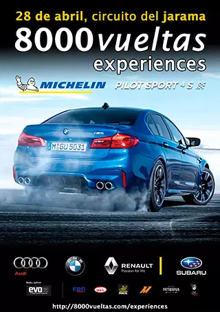 Жыл оқиғасы Jarama тізбегіне келеді, 8000Vueltas Experiences Michelin