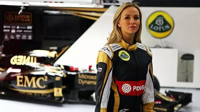 Carmen Jordá teken vir Lotus