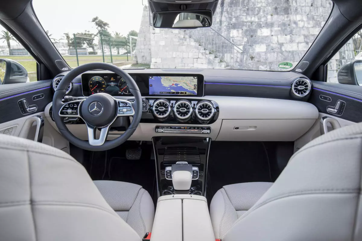 Interior Mercedes A-Class 2018